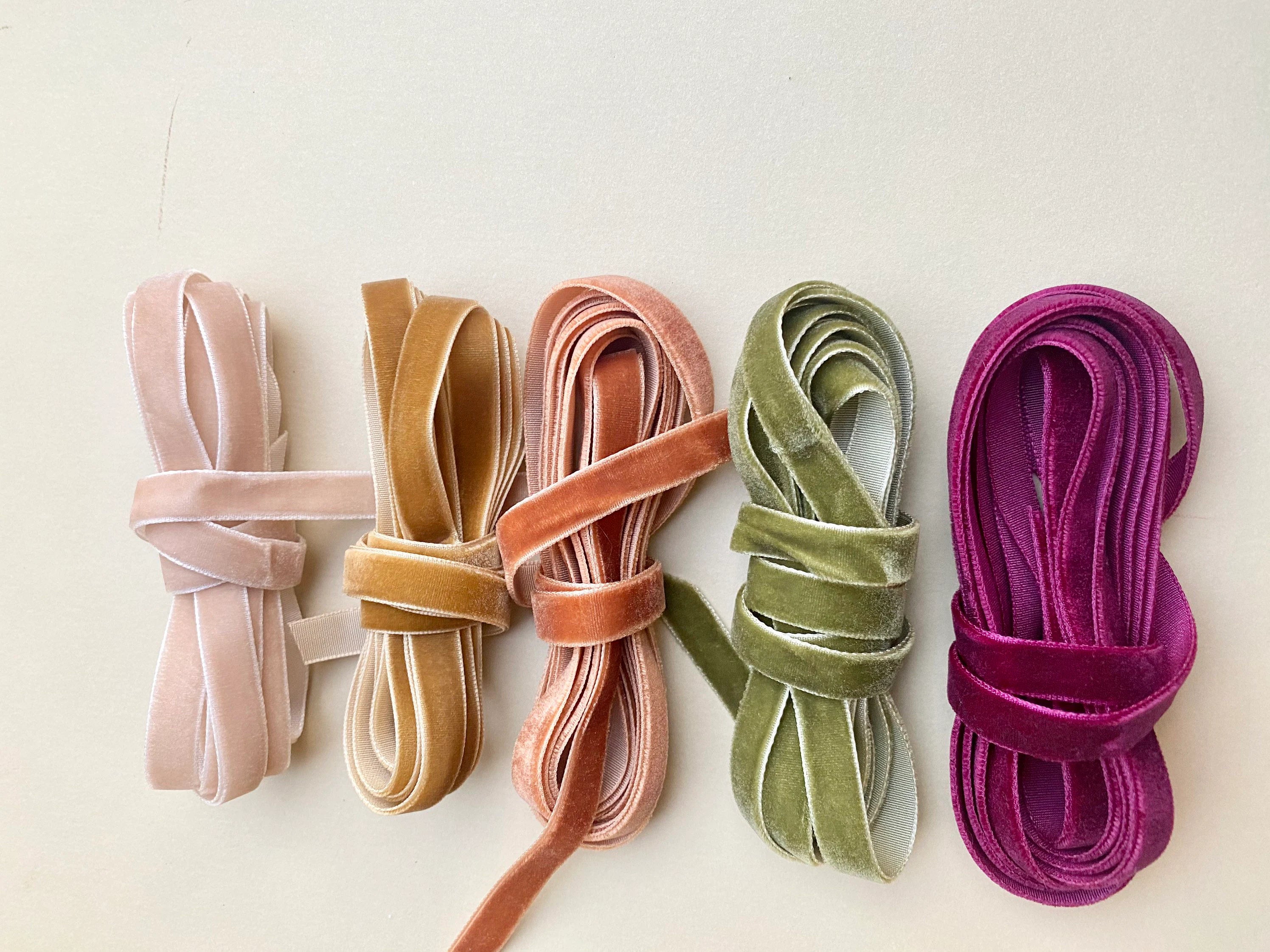 Elegance of Velvet Ribbon for Crafting – BBCrafts.com