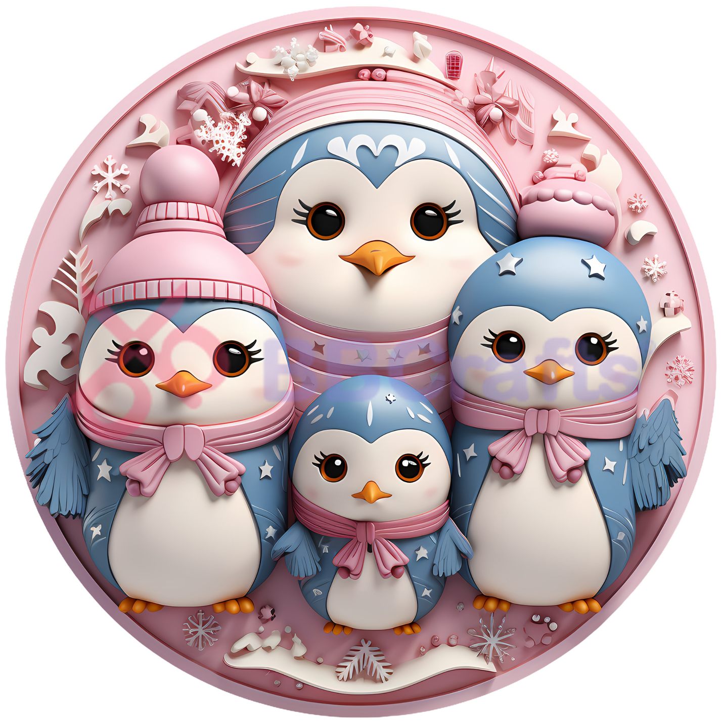 Penguins Metal Sign - Made in USA – BBCrafts.com