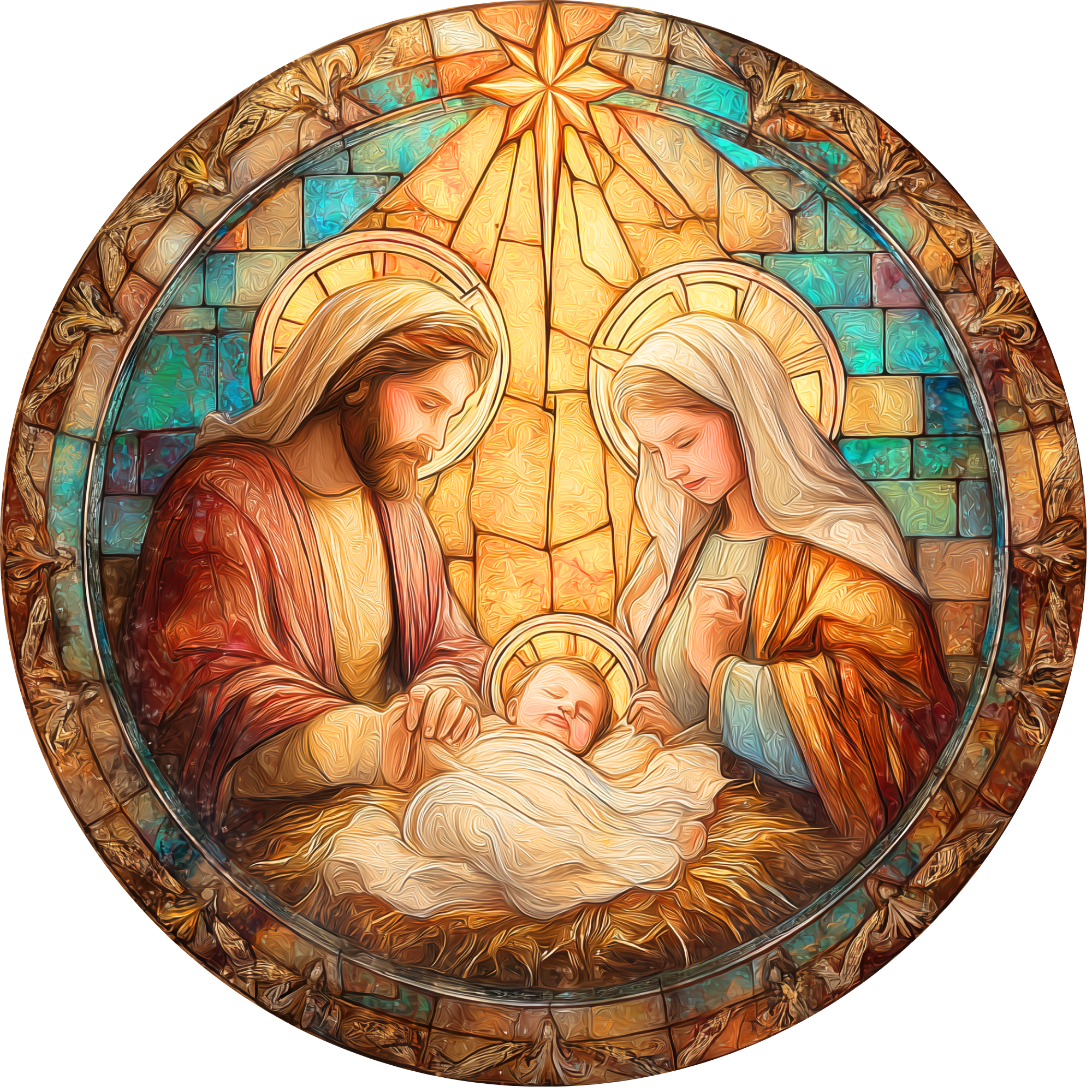 Nativity Scene Accent Sign - Made in USA – BBCrafts.com