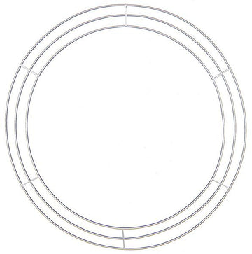 Deco Mesh Wreath Wire Frames Wholesale – BBCrafts.com