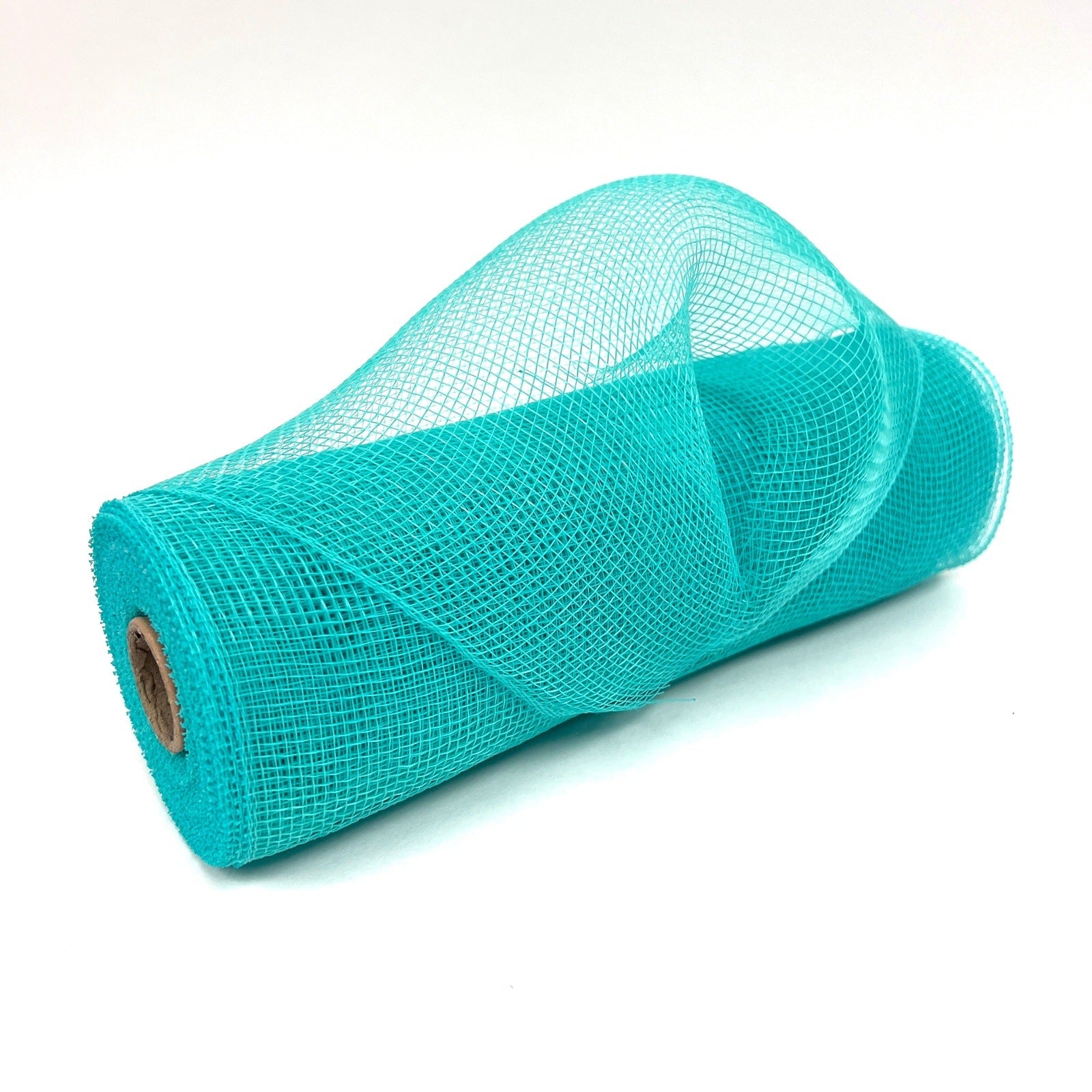 Floral Mesh Wrap Solid Color Aqua Blue ( 10 Inch x 10 Yards ...