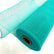 Floral Mesh Wrap Solid Color Aqua Blue ( 10 Inch x 10 Yards ...