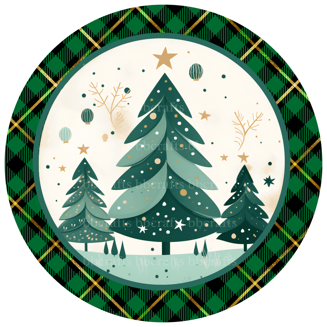 MERRY CHRISTMAS TREE Metal Sign - Made in USA – BBCrafts.com