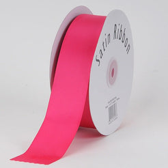 Satin Ribbon Single Face Fuchsia ( Width: 3/8 inch | Length: 100 Yards ...