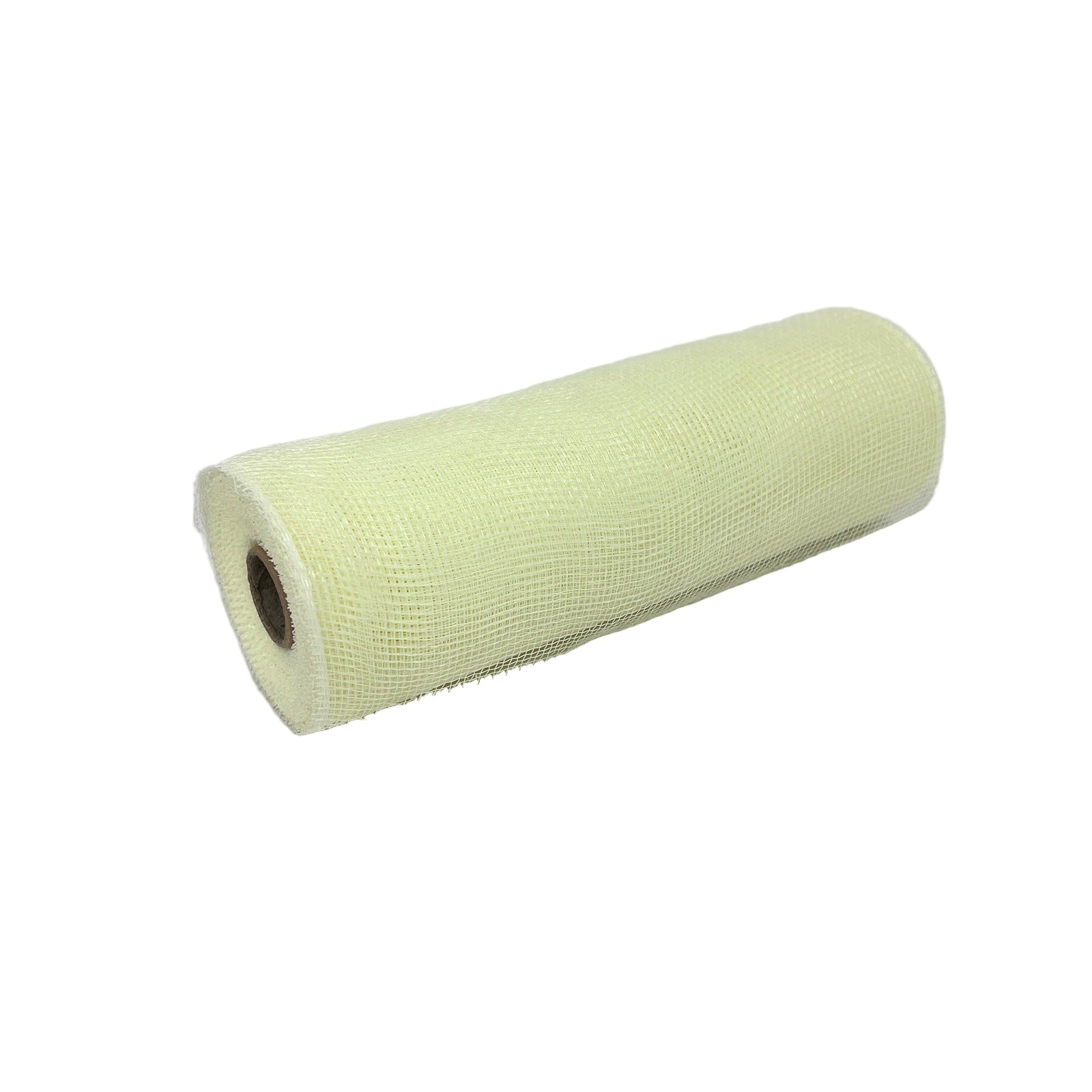 Floral Mesh Wrap Solid Color Ivory ( 10 Inch x 10 Yards ...