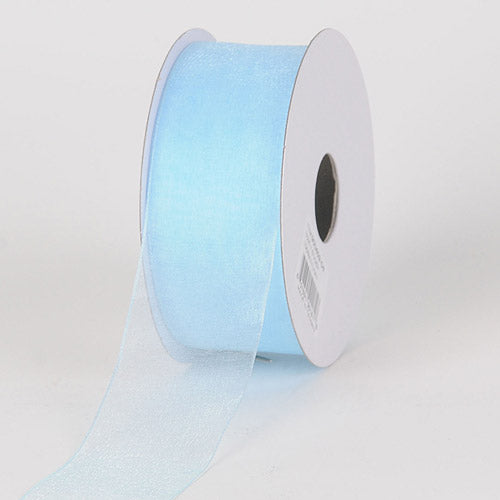 1-1/2 Inch x 25 Yards Sheer Organza Ribbon | BBCrafts