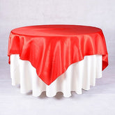 Table Overlays - Square, Satin Table Overlays for Wedding – BBCrafts.com