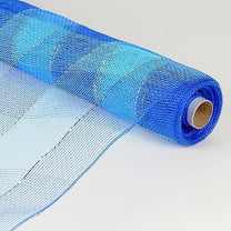 Christmas Mesh Wraps Royal Blue ( 21 Inch x 10 Yards ...