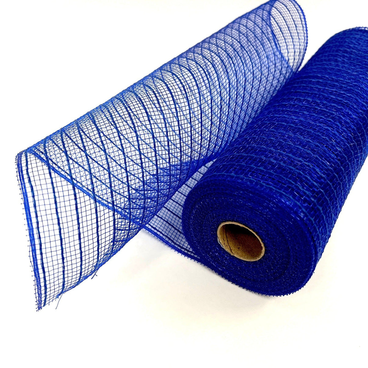 10 Inch x 10 Yards Royal Blue Burlap Deco Mesh | BBCrafts – BBCrafts.com