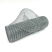 Deco Mesh Wrap Metallic Stripes Silver Line ( 10 Inch x 10 Yards ...