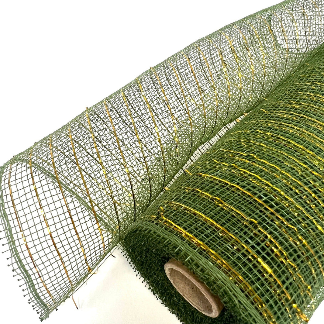Deco Mesh Metallic Stripe XB904 XB905 - Wholesale Deco Mesh Stripes ...