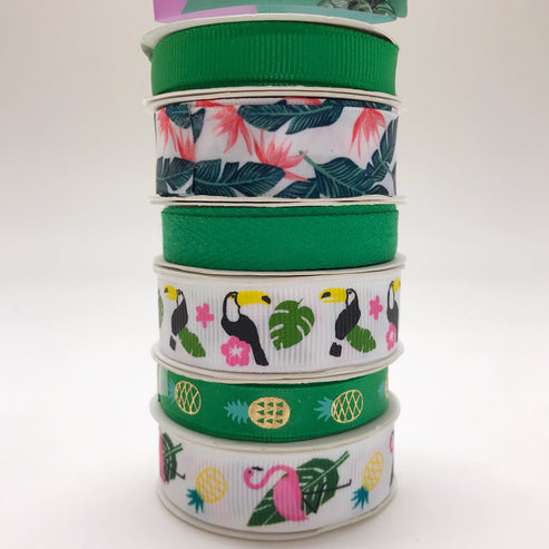 DIY Tropical Ribbon Gift Set - BBCrafts – BBCrafts.com