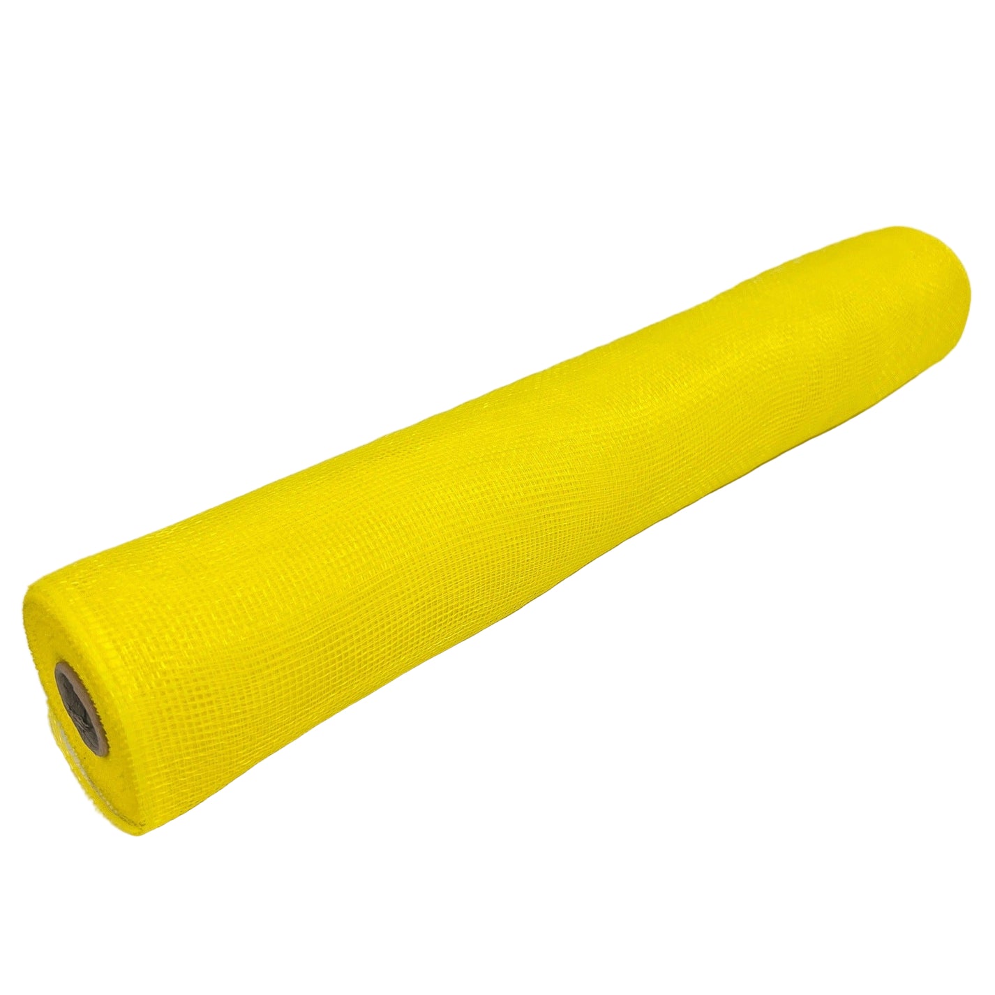 Floral Mesh Wrap Solid Color Yellow (21 Inch x 10 Yards ...