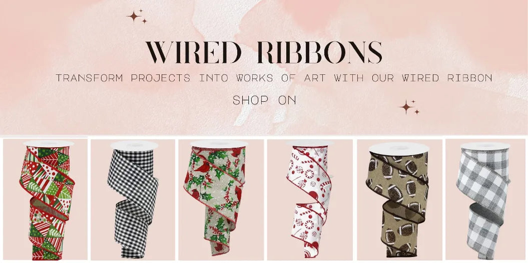 Ribbon, Deco Mesh, Tulle Fabric, Accent Signs and Much More | BBCrafts