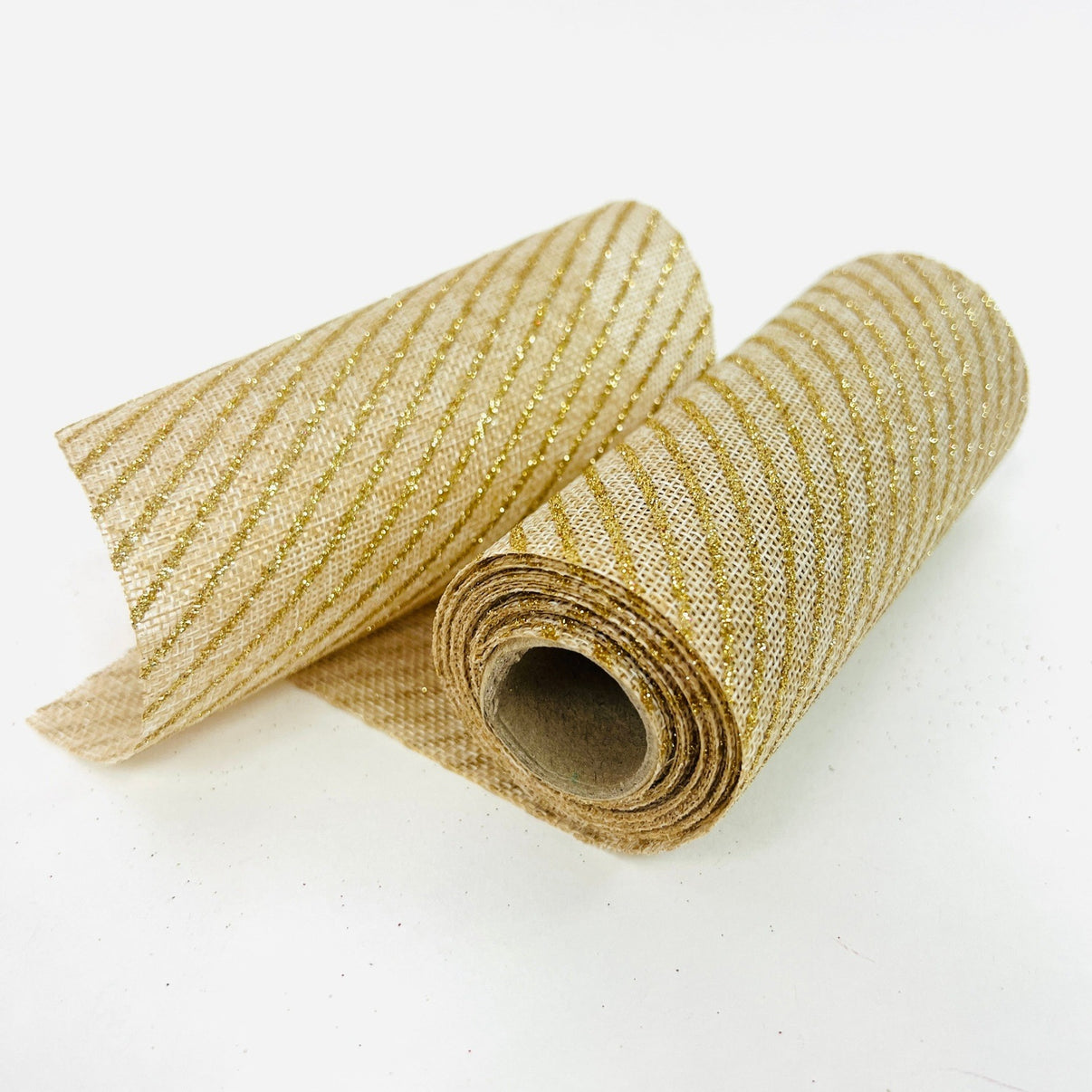 6 Inch Natural - Faux Burlap Roll - 960115GO – BBCrafts.com